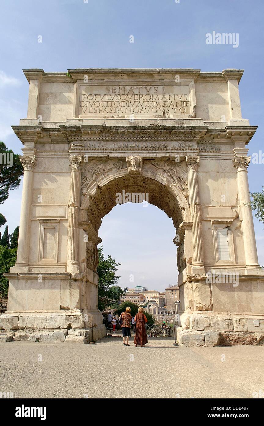 History engraving the arch of titus -Fotos und -Bildmaterial in hoher ...