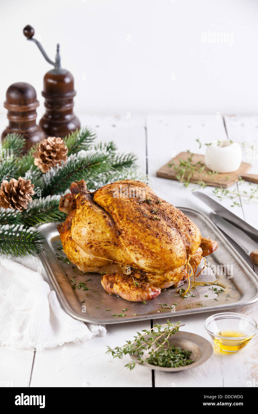 Chicken roast -Fotos und -Bildmaterial in hoher Auflösung – Alamy