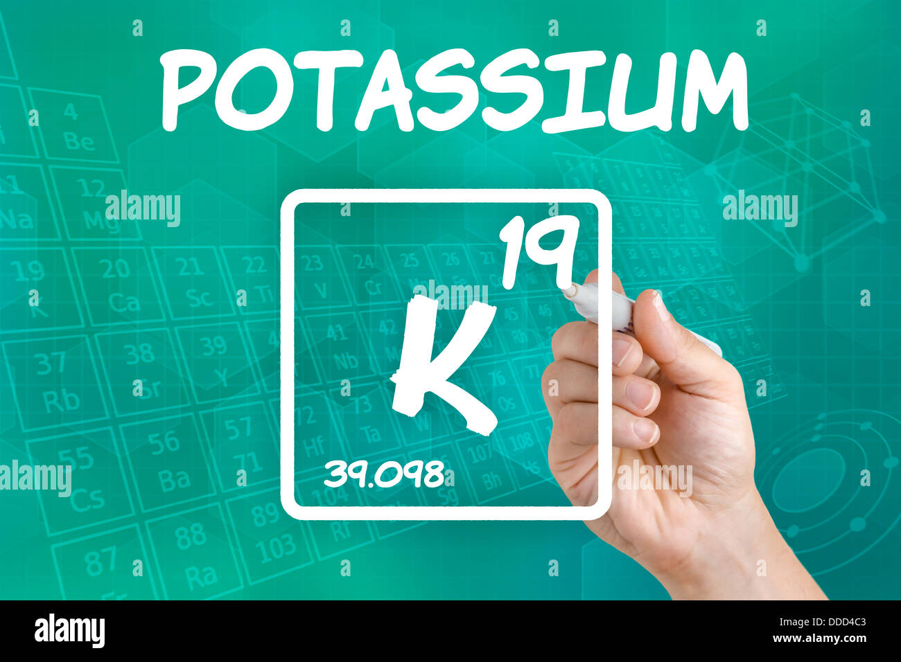 Potassium atomic structure -Fotos und -Bildmaterial in hoher Auflösung ...