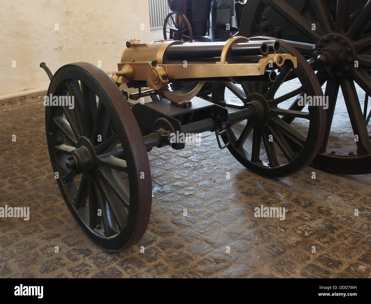 37 mm Drehbare Kanone an der Royal Danish Arsenal Museum (Kopenhagen ...