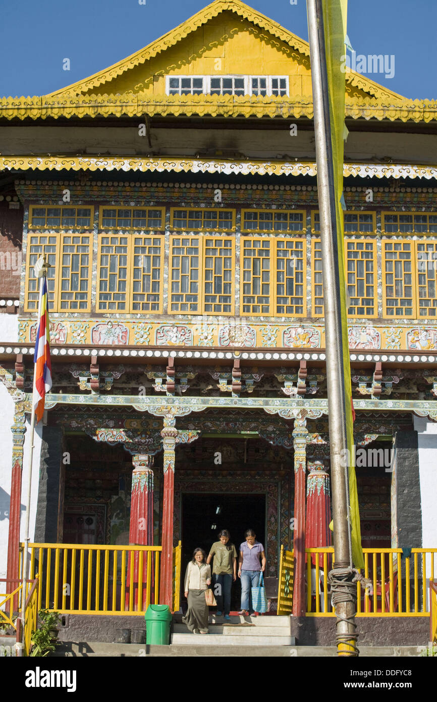 Indien, Sikkim, Pelling Pemayangtse Gompa, eines Sikkim´s, die älteste ...