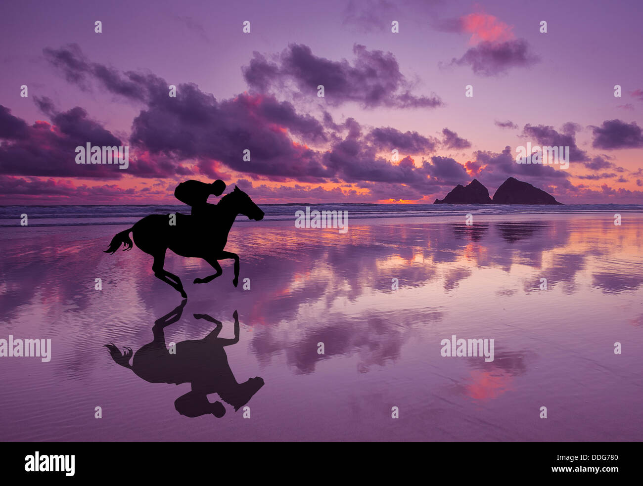 Reiter und pferd am strand -Fotos und -Bildmaterial in hoher Auflösung ...