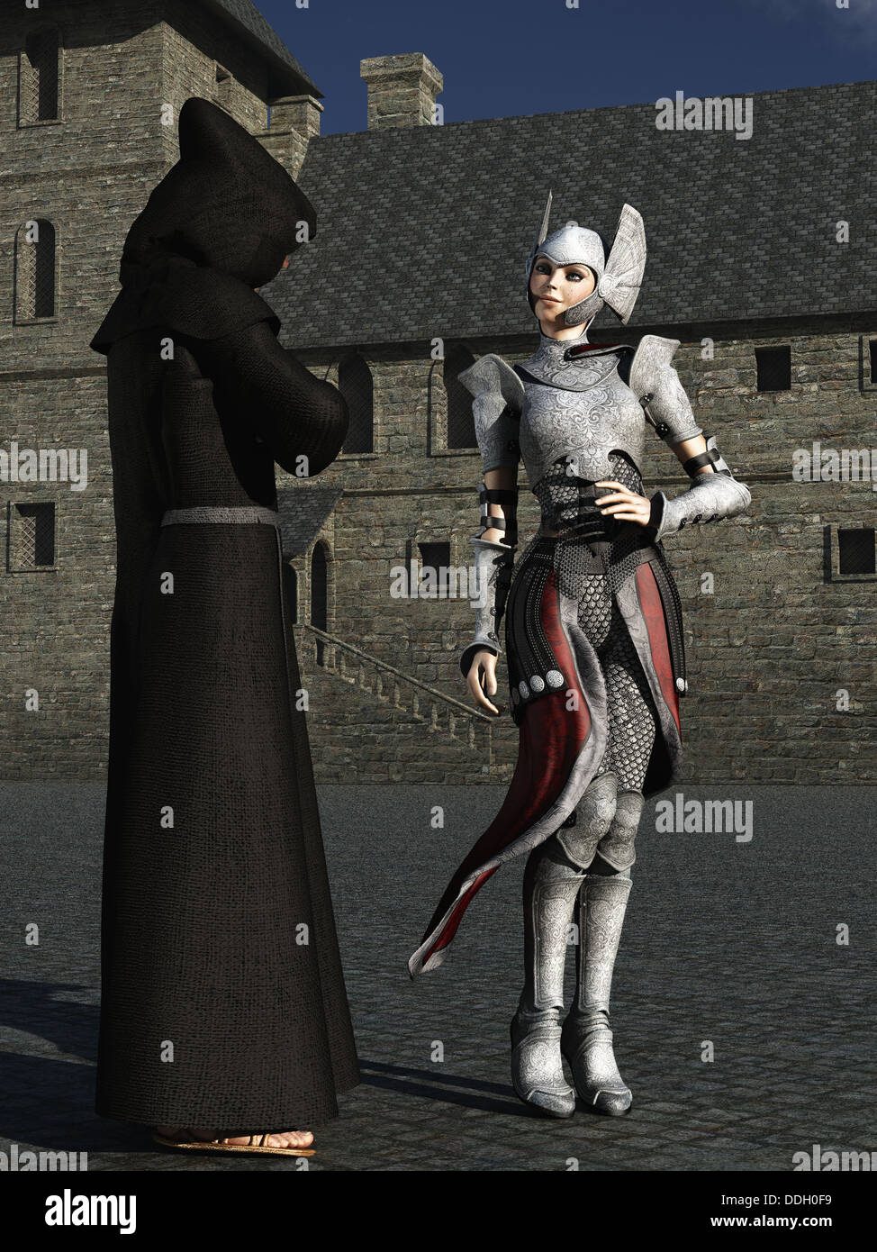 Monk knight -Fotos und -Bildmaterial in hoher Auflösung – Alamy