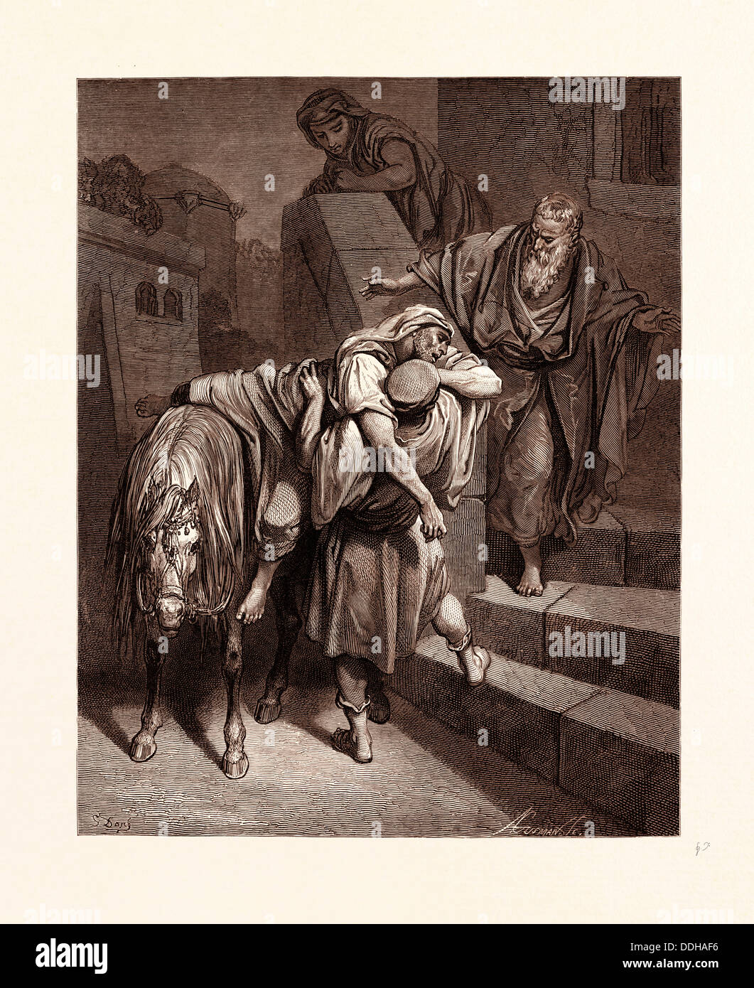 Der gute samariter von gustave dore -Fotos und -Bildmaterial in hoher ...