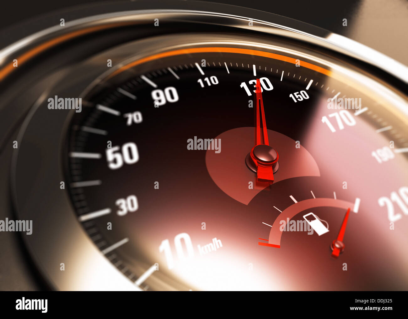 Speedometer needle -Fotos und -Bildmaterial in hoher Auflösung – Alamy