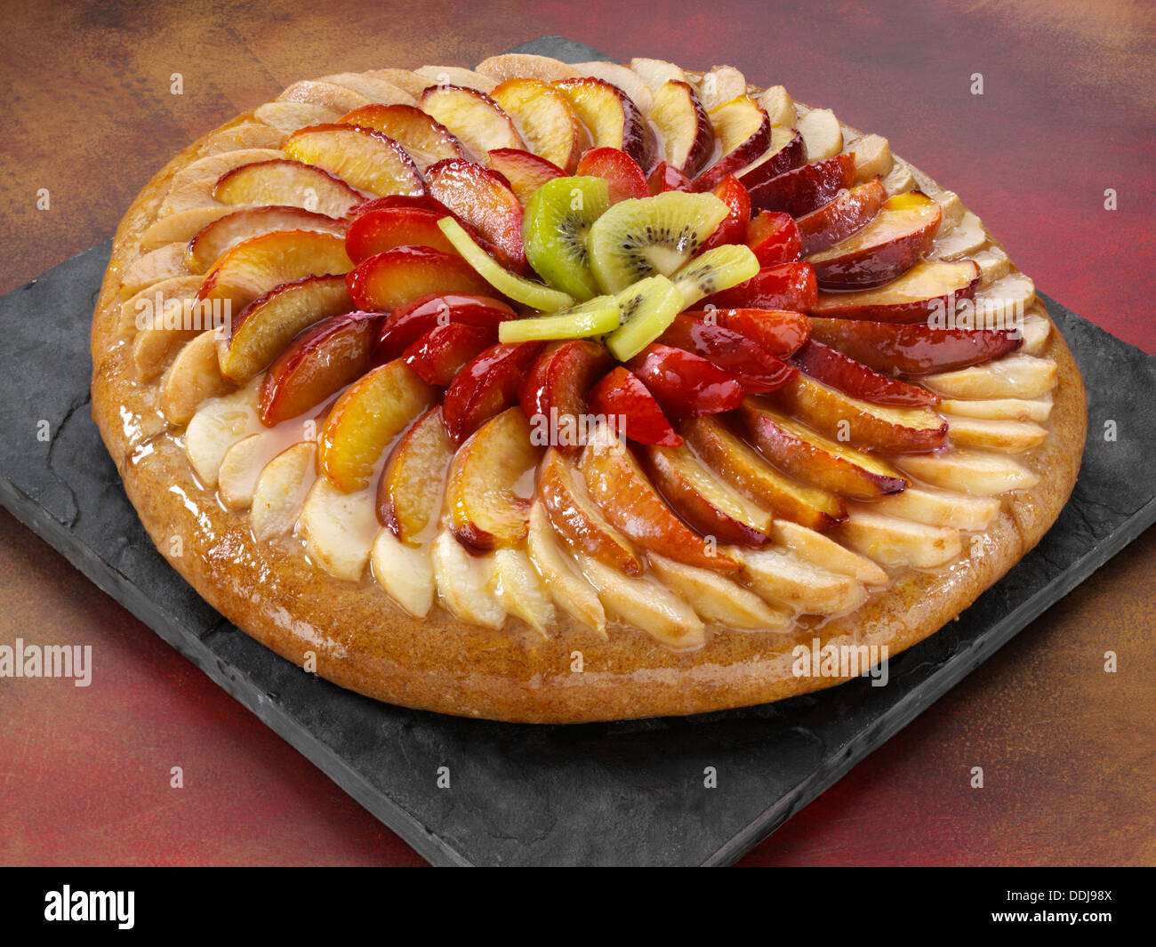 Glasierte frucht dessert pizza buffet fingerfood -Fotos und ...