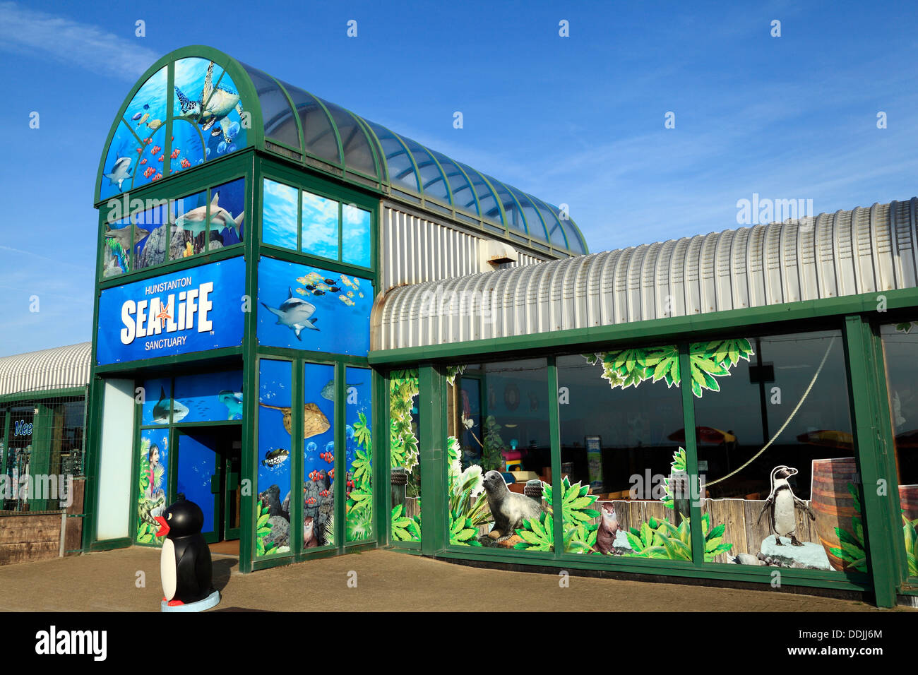 Hunstanton Sea Life Centre, Meerwasseraquarium, Norfolk England UK ...