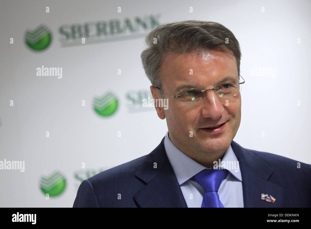 Herman Gref, Vorsitzender des Vorstands und CEO der Sberbank Russlands ...