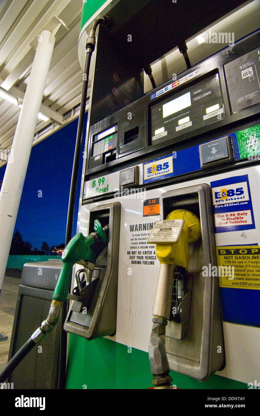 E85 ethanol biokraftstoffpumpe -Fotos und -Bildmaterial in hoher ...