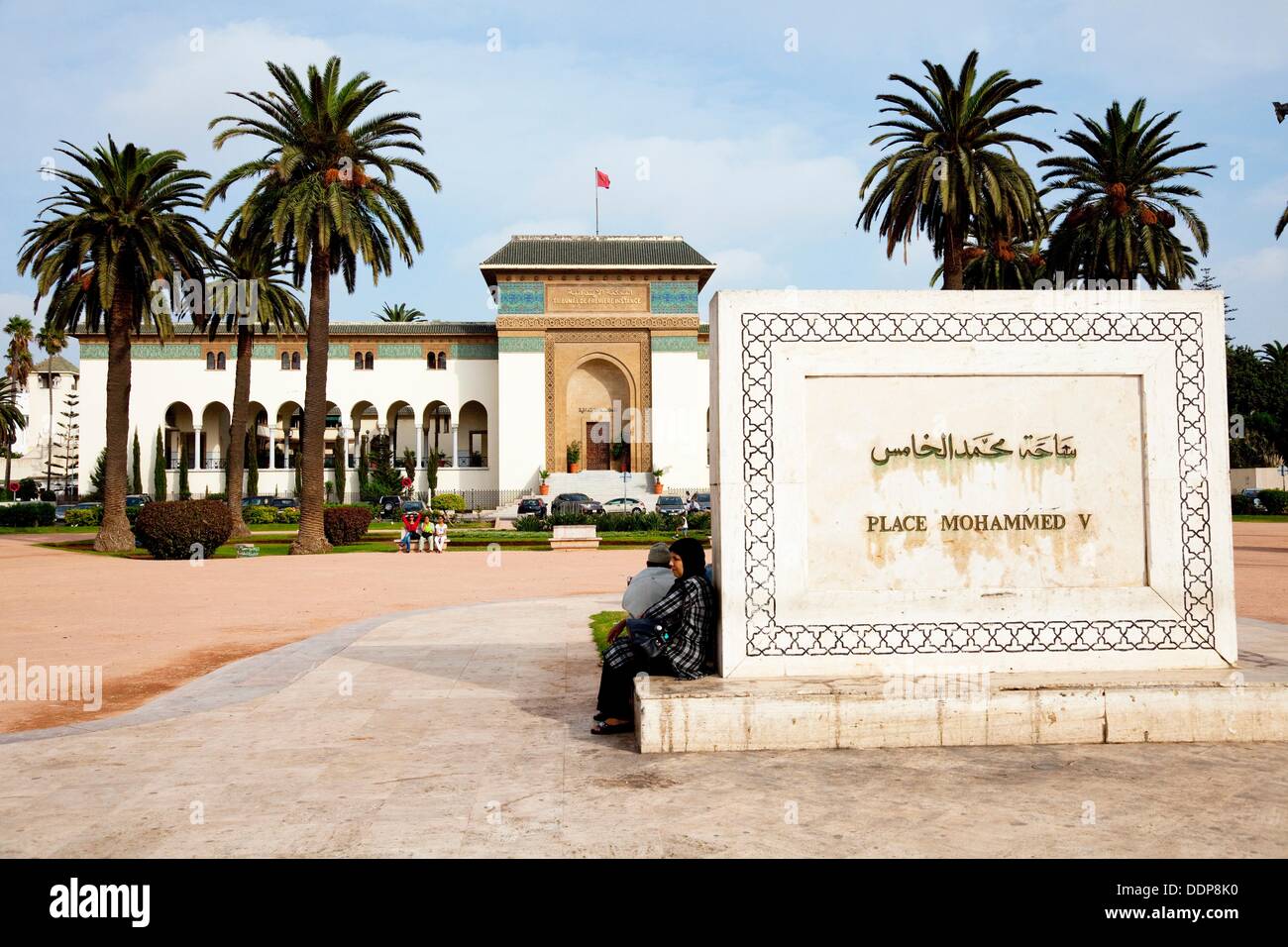 Morocco casablanca palace justice -Fotos und -Bildmaterial in hoher ...