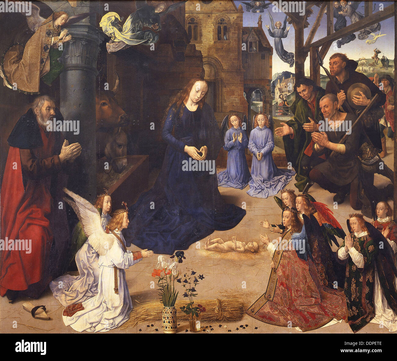 Triptychon mit der anbetung der hirten -Fotos und -Bildmaterial in hoher Auflösung – Alamy