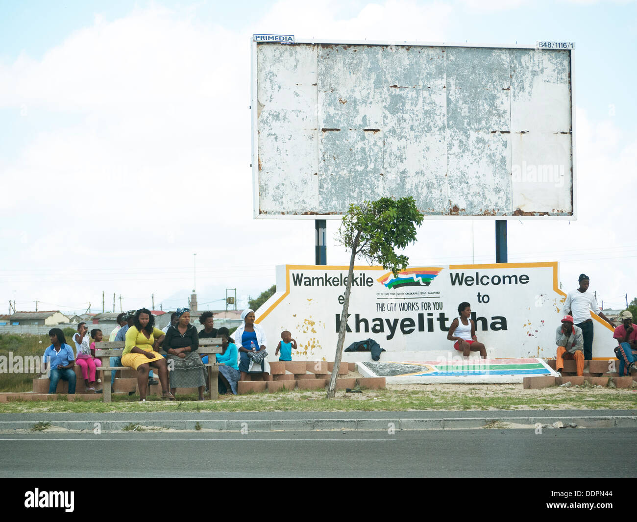 Township Khayelitsha Stockfotos und -bilder Kaufen - Alamy