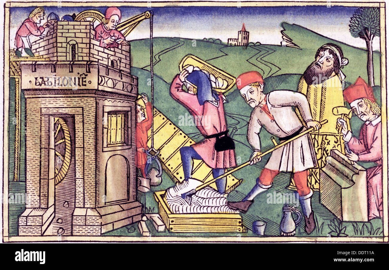 Building Of Tower Of Babel Bible Stockfotos und -bilder Kaufen - Alamy