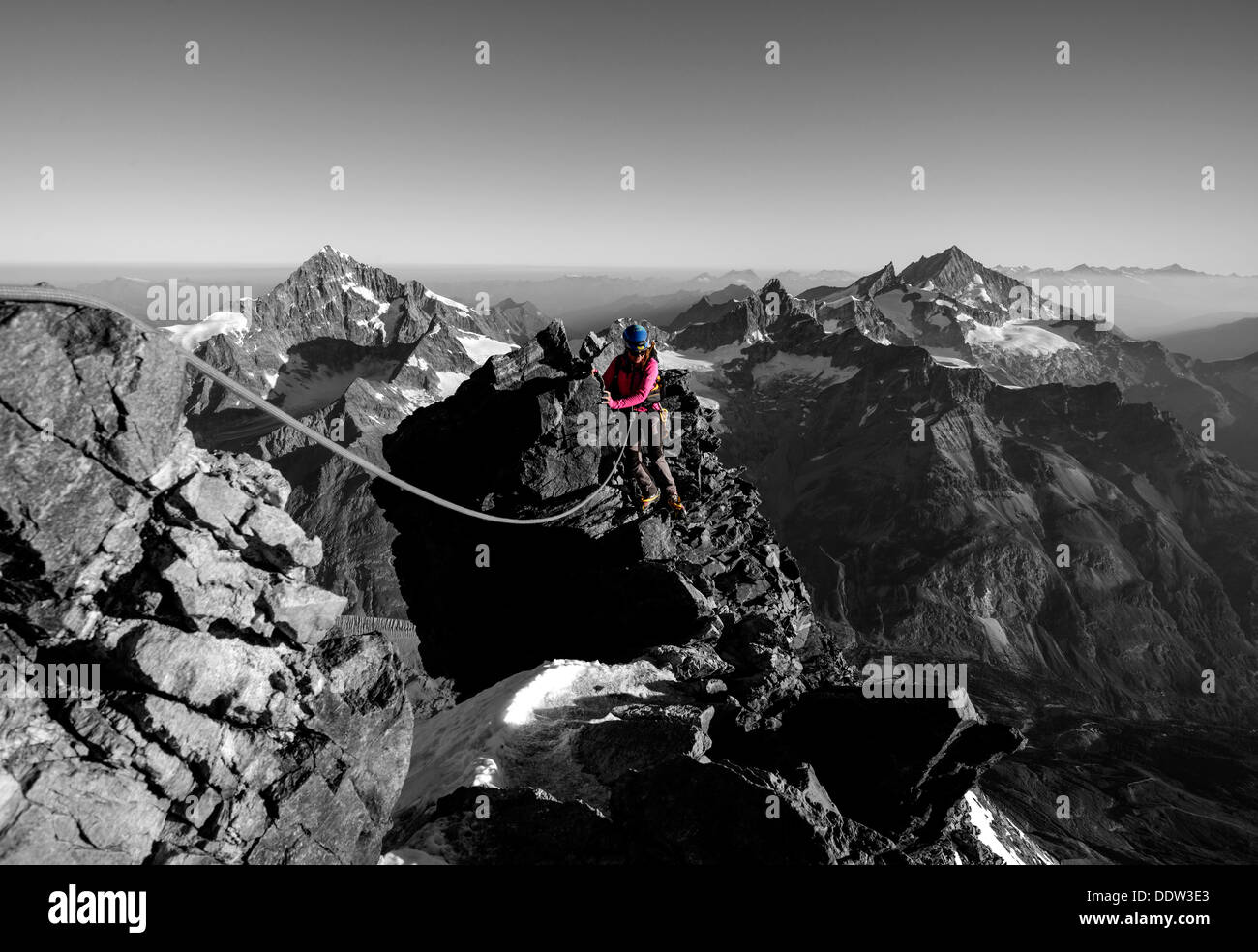 Seilschaft matterhorn -Fotos und -Bildmaterial in hoher Auflösung – Alamy