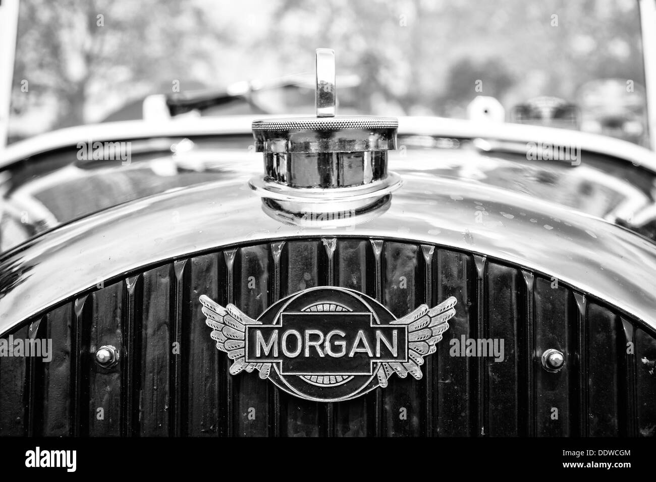 Morgan emblem -Fotos und -Bildmaterial in hoher Auflösung – Alamy