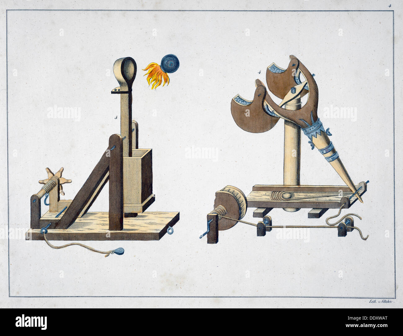 Catapult projectile -Fotos und -Bildmaterial in hoher Auflösung – Alamy