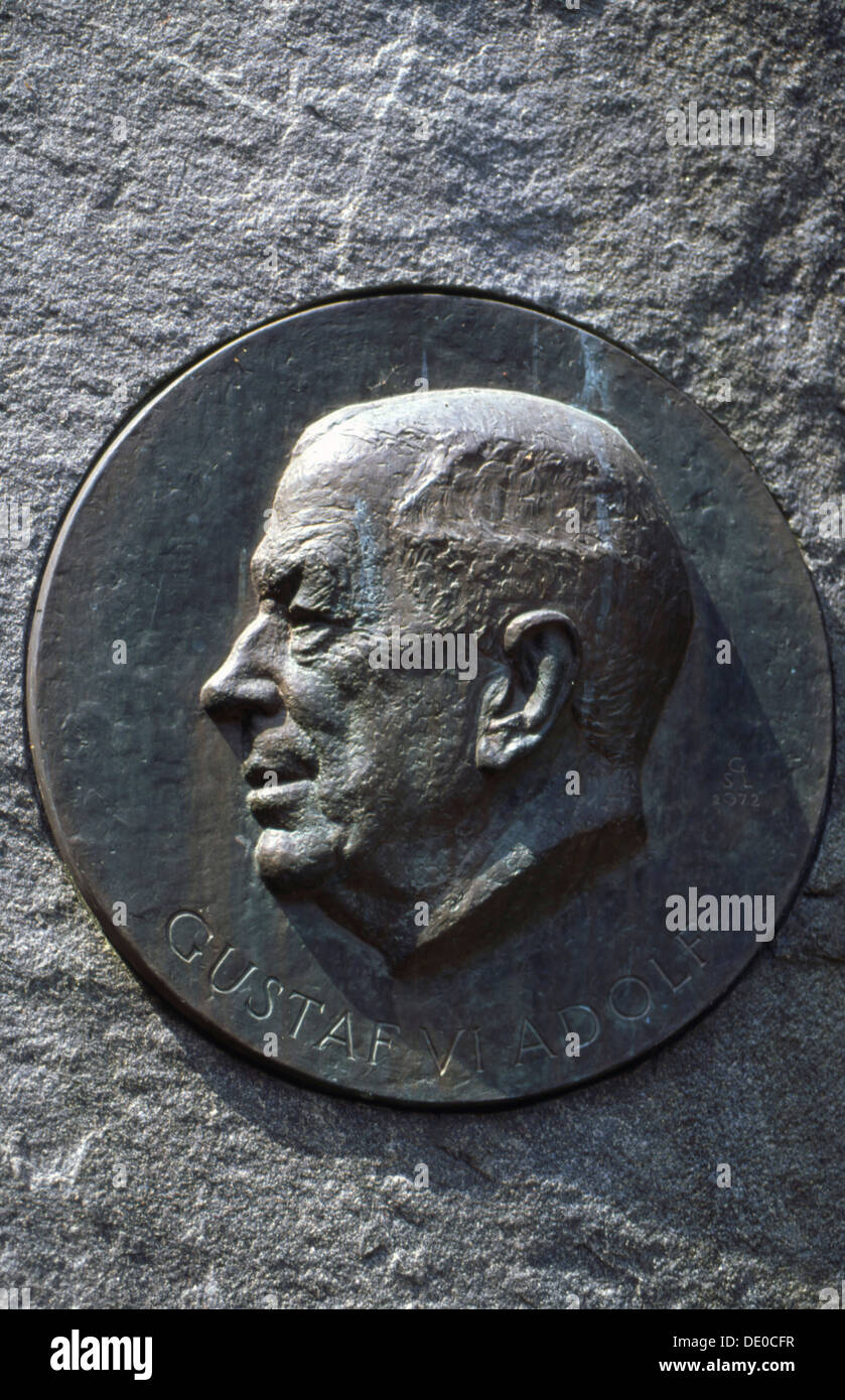 König Gustav VI Adolf von Schweden, 1973. Artist: Pro Eliasson ...