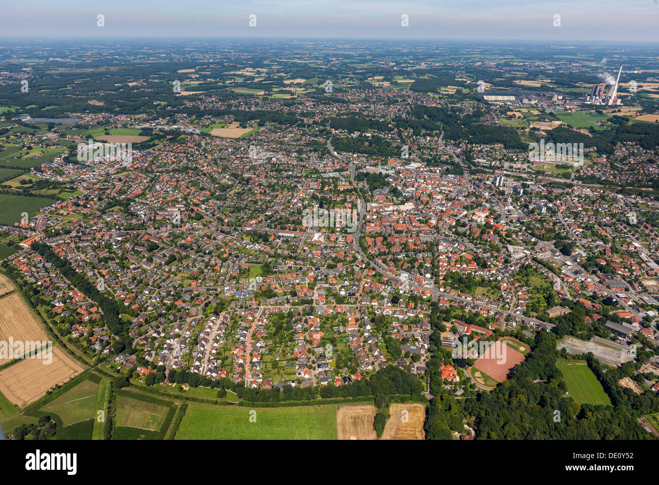 Luftaufnahme, Emsdetten, Nordrhein-Westfalen Stockfotografie - Alamy