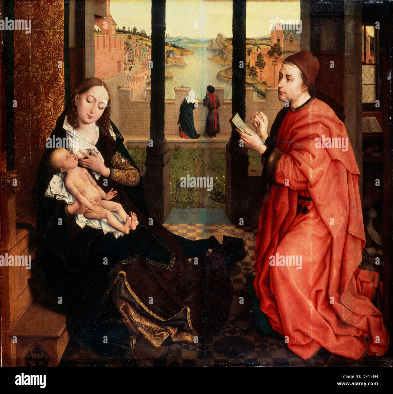 Saint luke painting virgin mary -Fotos und -Bildmaterial in hoher Auflösung – Alamy