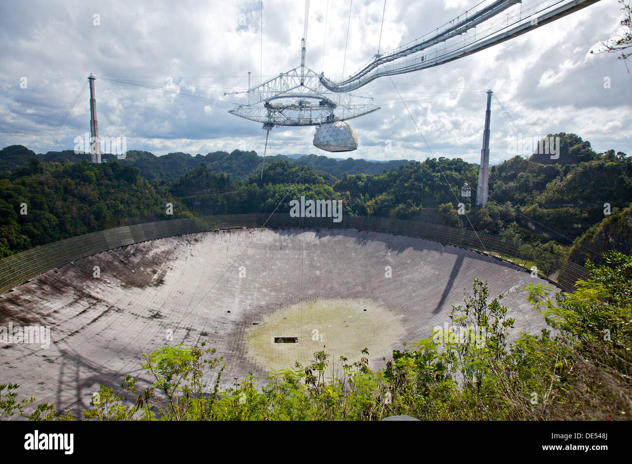 Weiten Blick über die nationalen Astronomie und Ionosphäre Center ...