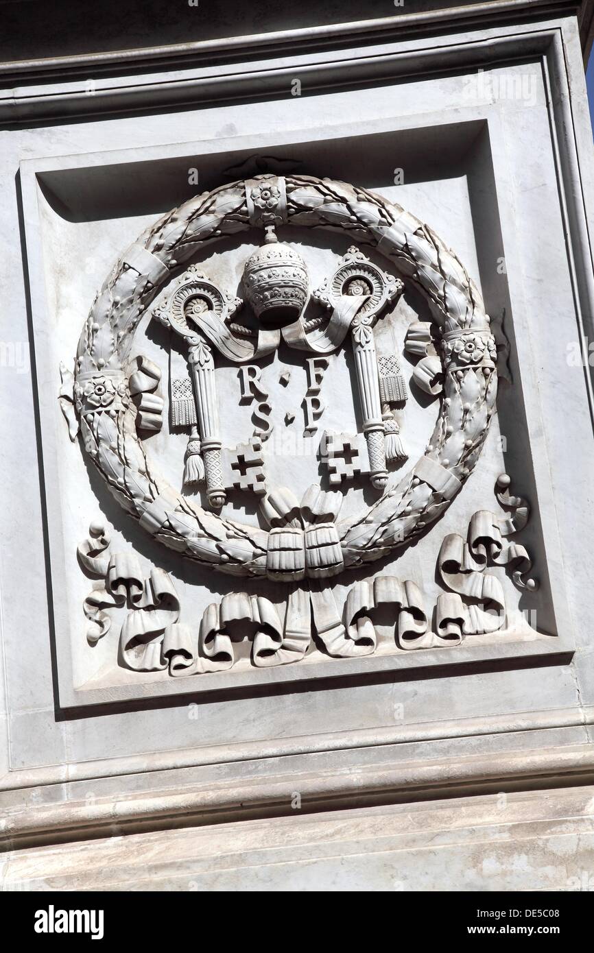 Rome Italien Rom Wappen Stockfotos und -bilder Kaufen - Alamy
