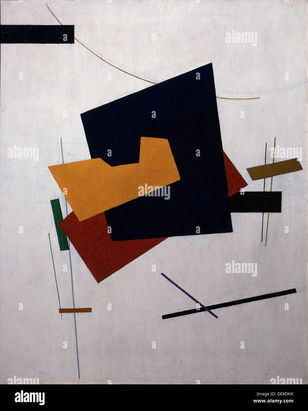 Suprematismus, vor 1916. Künstler: Klyun, Ivan Vassilyevich (1873-1942 ...