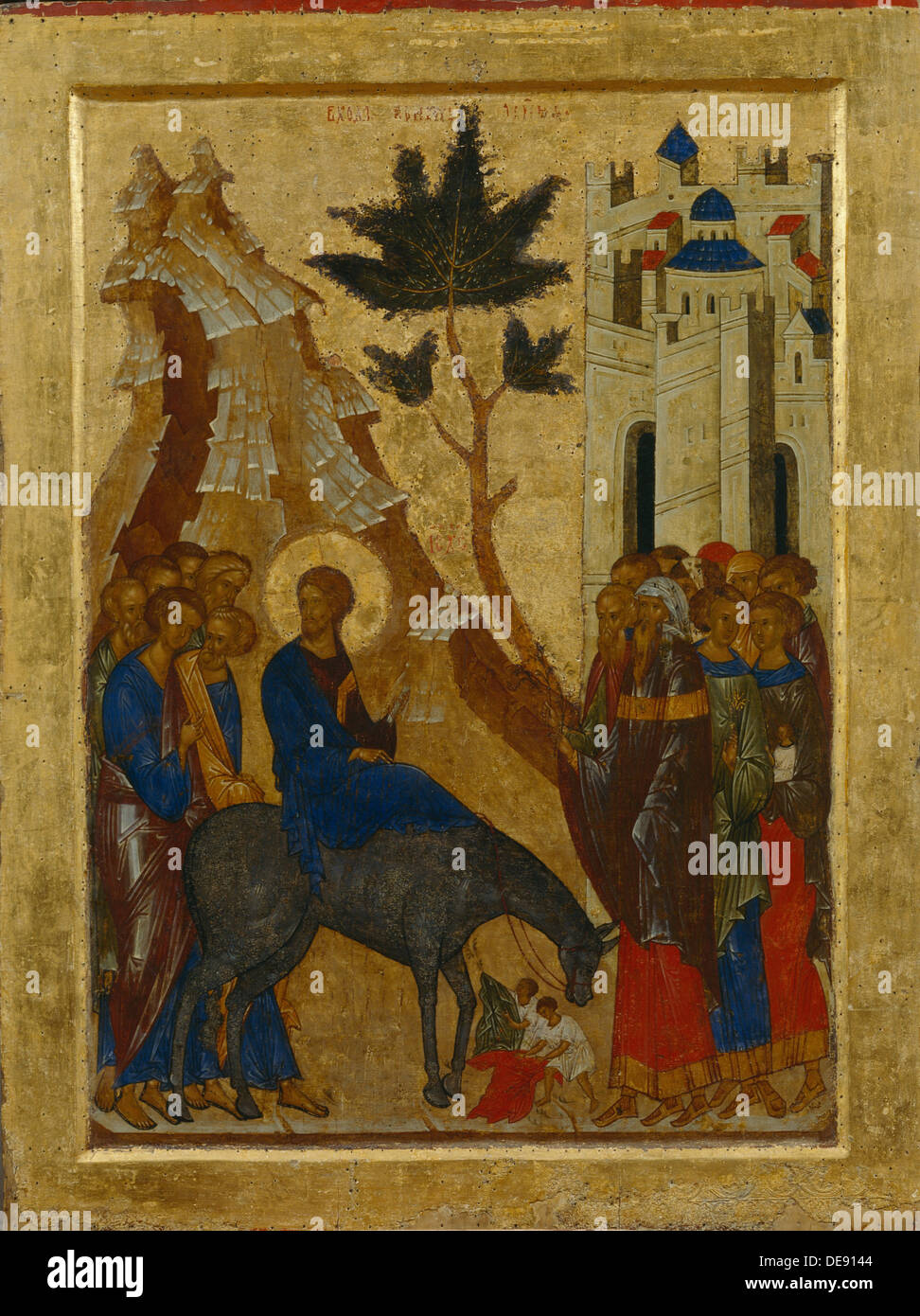 Entry of christ into jerusalem -Fotos und -Bildmaterial in hoher ...