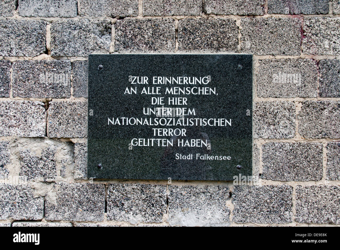 Das Konzentrationslager in Falkensee - ein Außenlager von Sachsenhausen ...