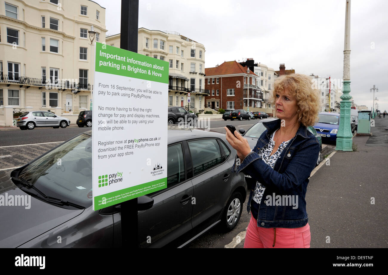 Paybyphone parkplatz brighton -Fotos und -Bildmaterial in hoher ...