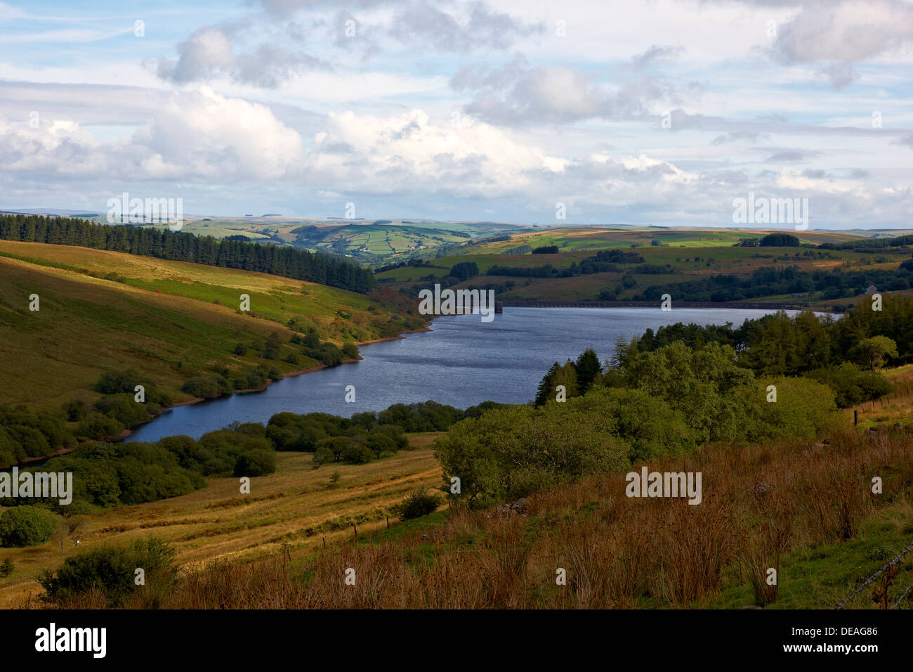 Crai Reservoir in den Brecon Beacons National Park Stockfotografie - Alamy