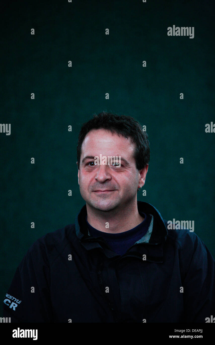 Mark Thomas auf dem Edinburgh Book Festival Stockfotografie - Alamy