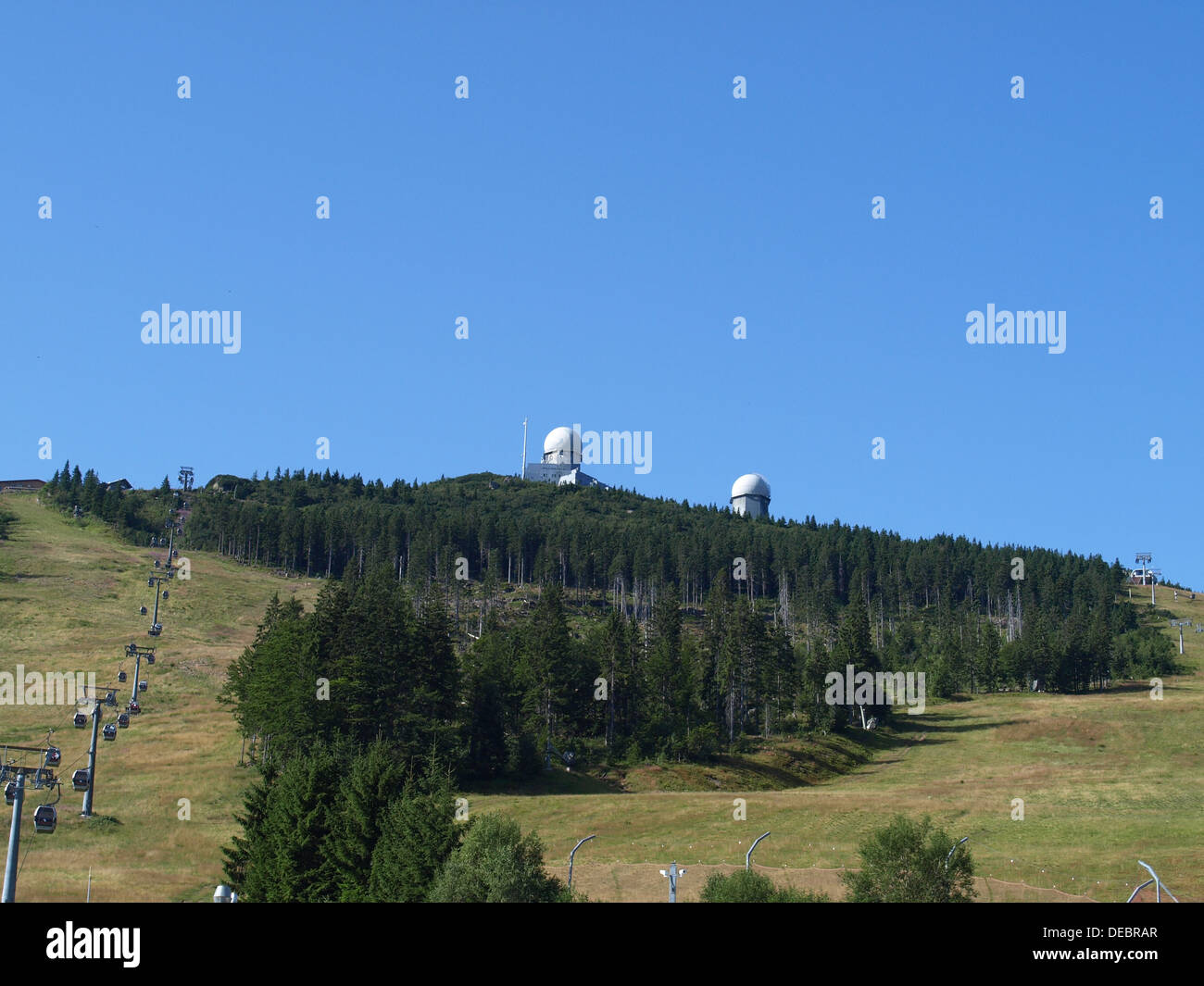 Großer Arber, Berg im Bayerischen Wald, Bayern, Deutschland, Europa ...