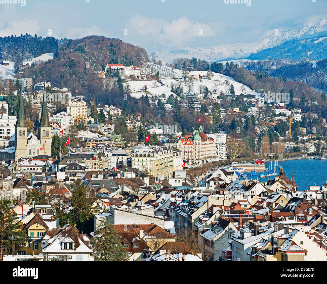 Lucerne winter -Fotos und -Bildmaterial in hoher Auflösung – Alamy