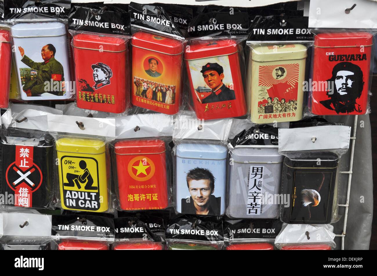 Mao Zedong Cigarette Smoking China Stockfotos und -bilder Kaufen - Alamy