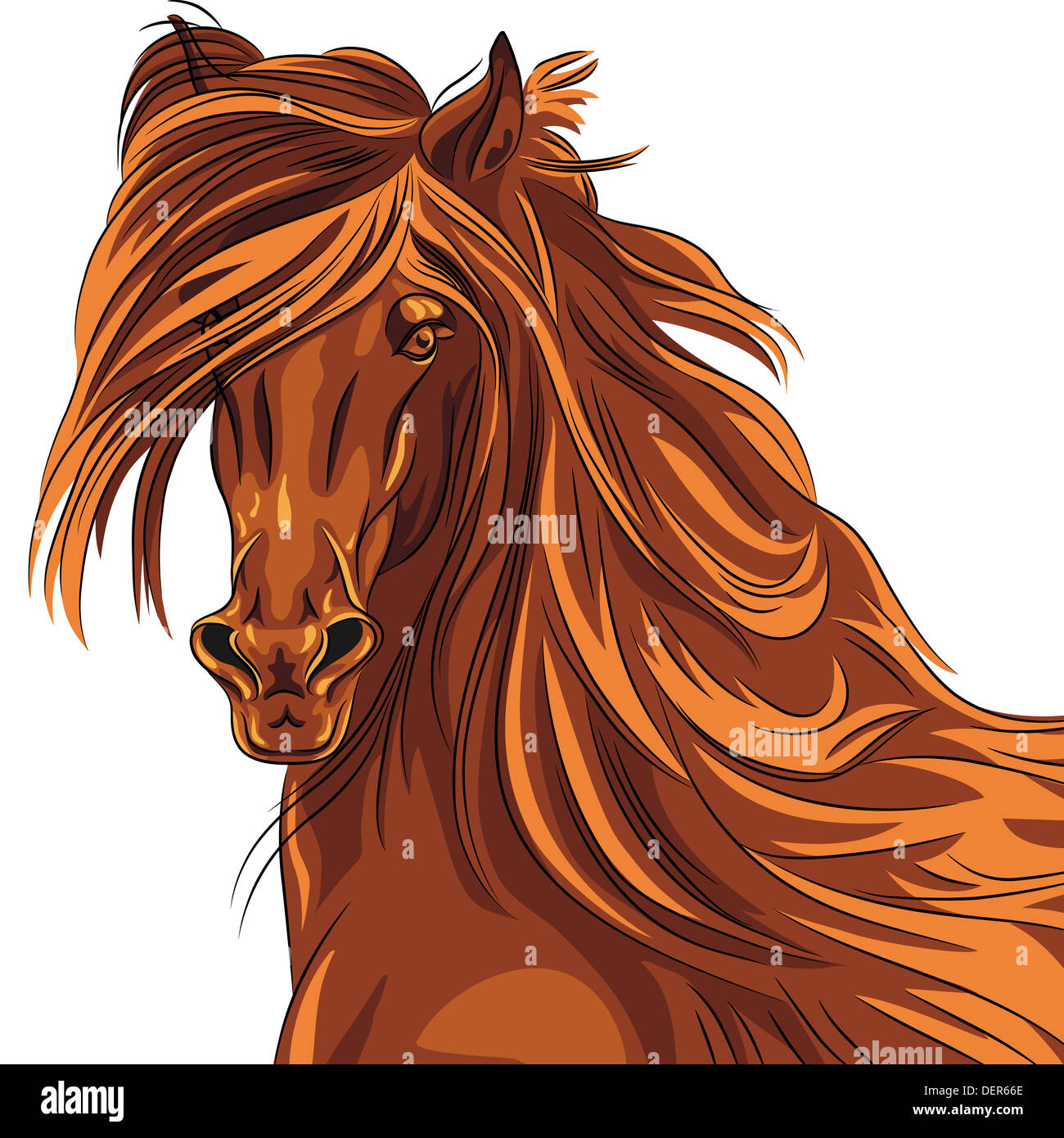 Rote pferd -Fotos und -Bildmaterial in hoher Auflösung – Alamy