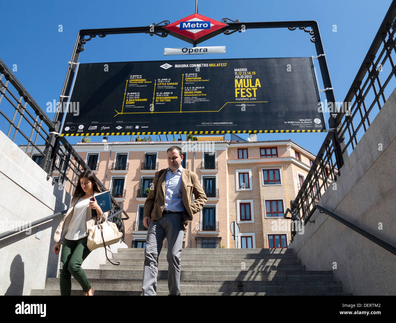 Plaza De Espana Station Stockfotos und -bilder Kaufen - Alamy