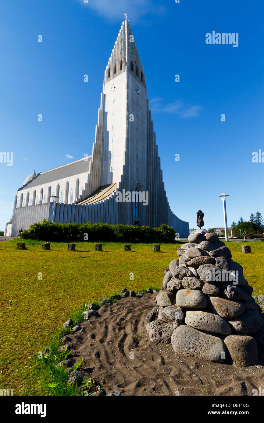 Hallgrim Church Reykjavik Stockfotos und -bilder Kaufen - Alamy