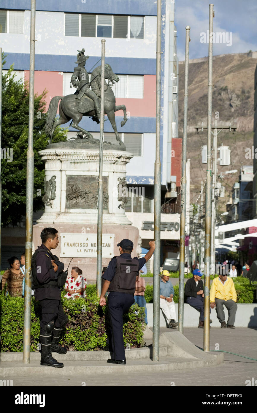 Statue francisco morazan tegucigalpa honduras -Fotos und -Bildmaterial ...