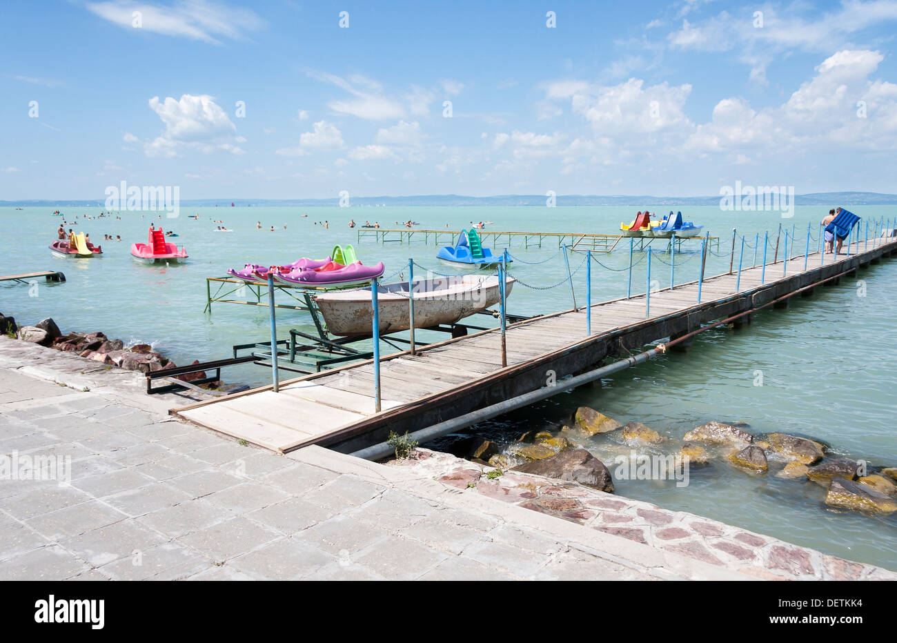 Swim lake balaton -Fotos und -Bildmaterial in hoher Auflösung – Alamy