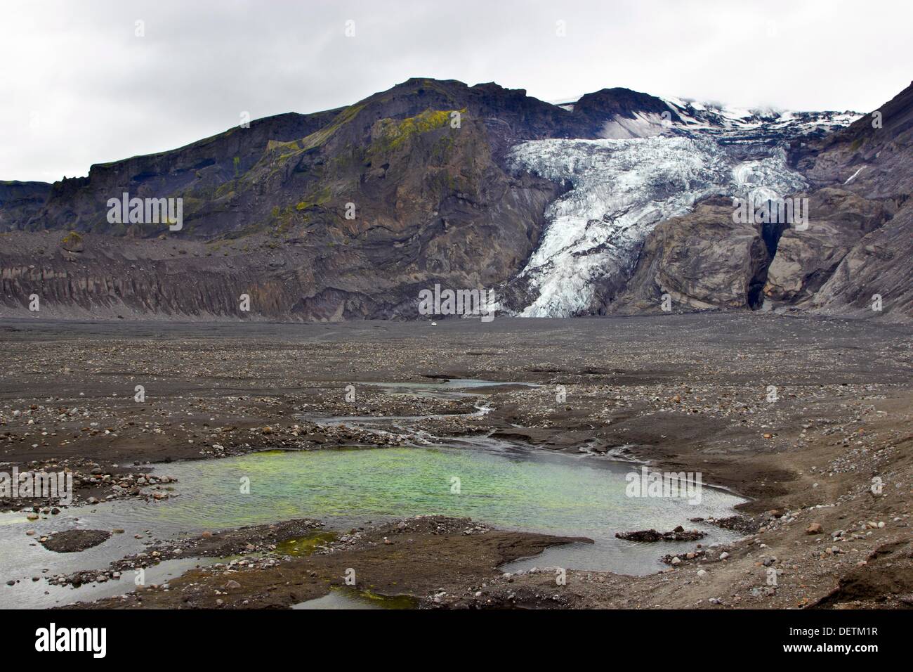 Glacier gigjokull eyjafjallajokull iceland -Fotos und -Bildmaterial in ...