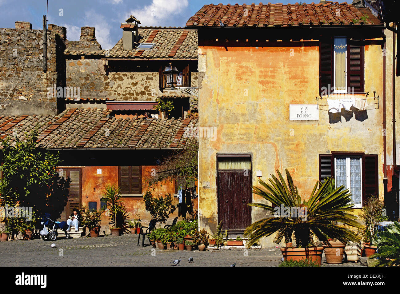 Rom Haus Stockfotos und -bilder Kaufen - Alamy