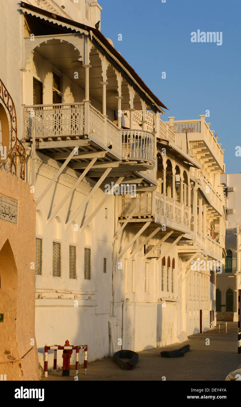 Muscat Oman Balcony Stockfotos und -bilder Kaufen - Alamy