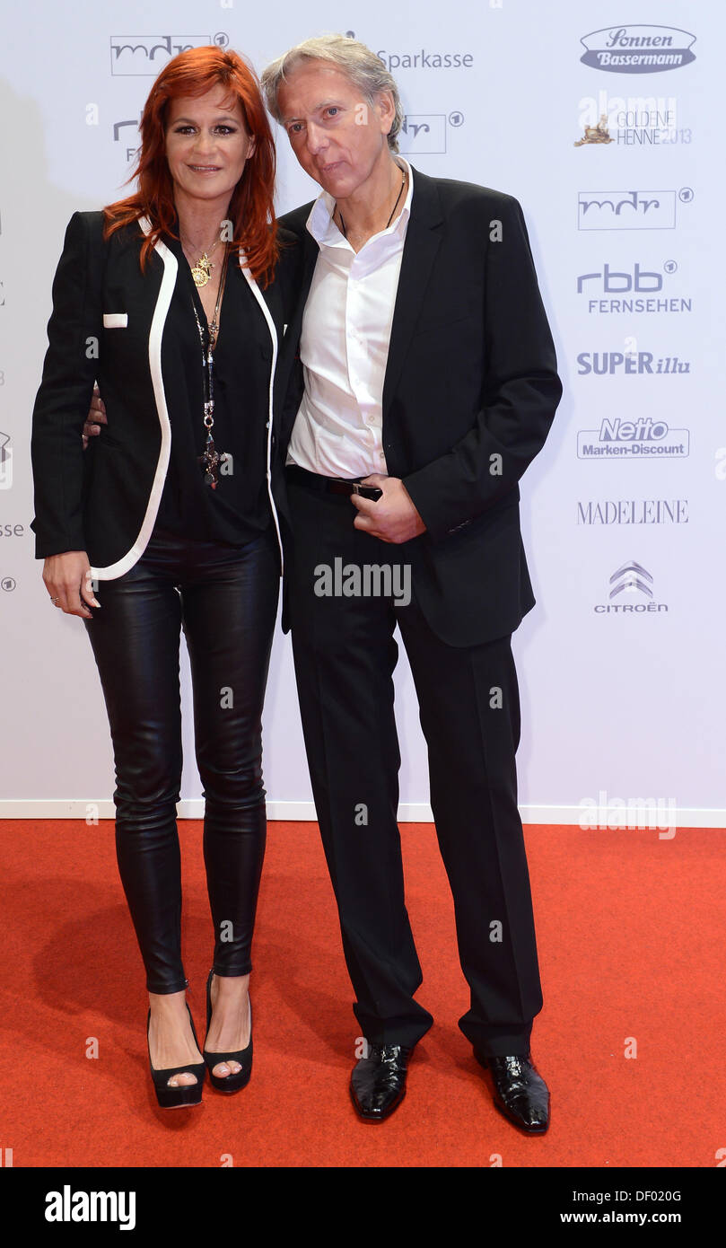 Berlin, Deutschland. 25. September 2013. Sängerin Andrea Berg und ihr ...