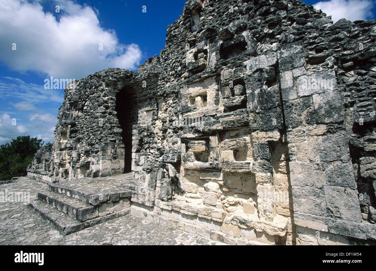 Maya-Ruinen. Chenes Palast. Becan. Campeche. Mexiko Stockfotografie - Alamy