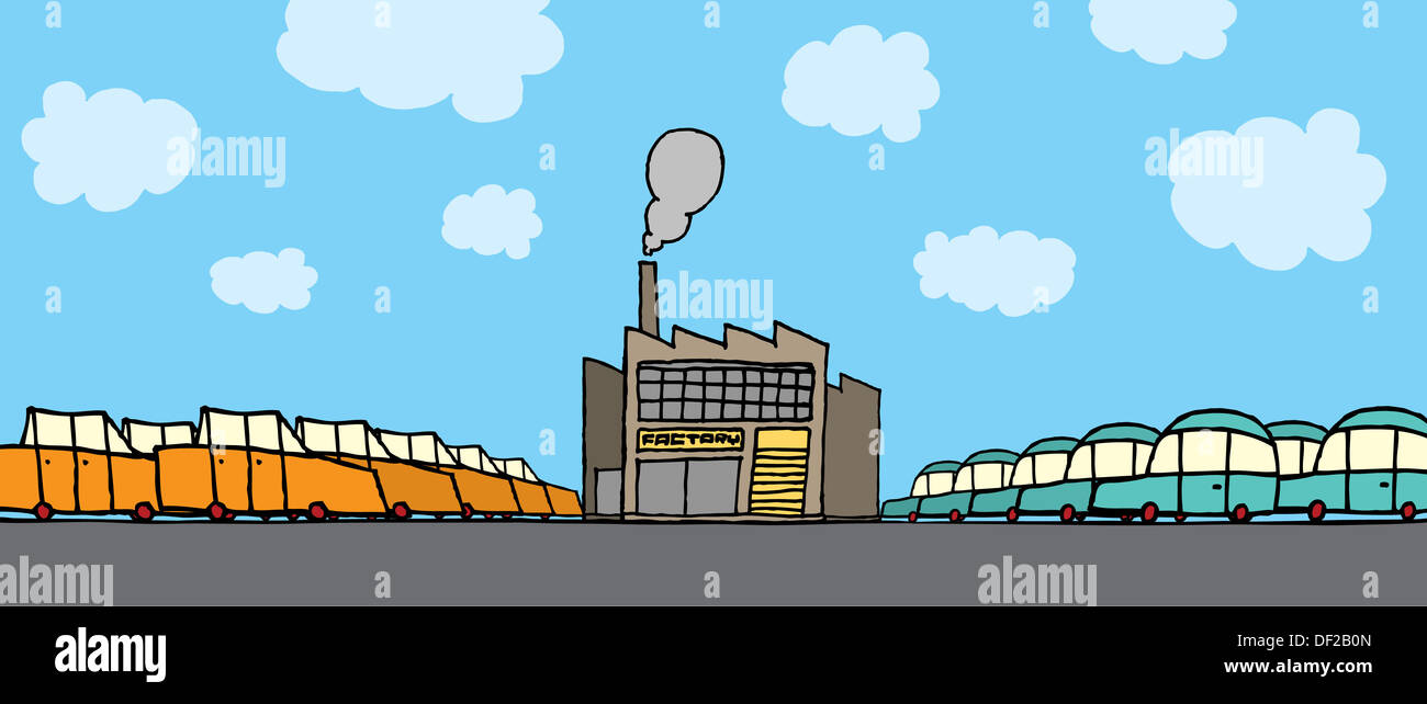 Cartoon fabrik -Fotos und -Bildmaterial in hoher Auflösung – Alamy