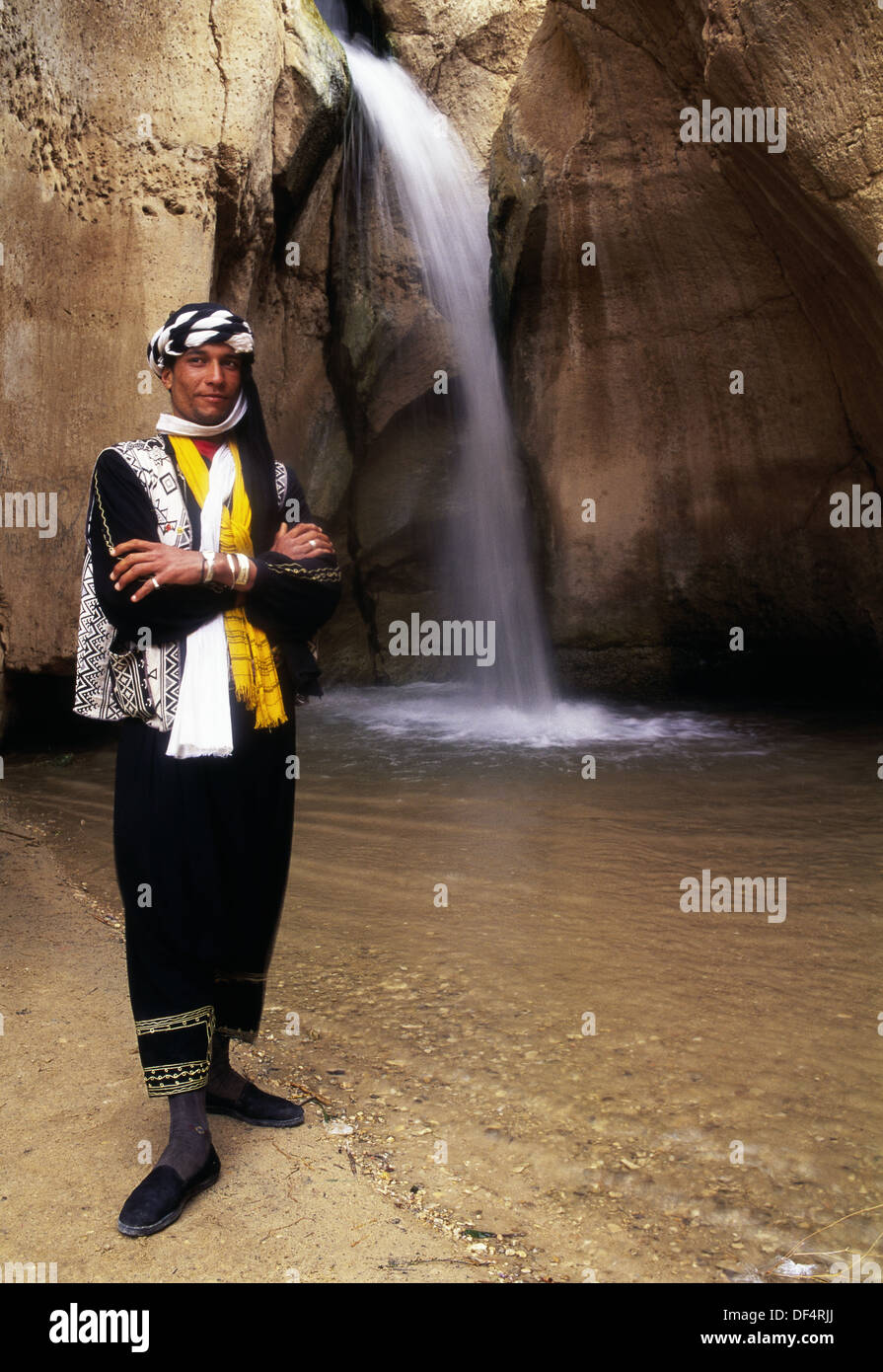 Waterfall Tamerza Oasis Tunisia Stockfotos und -bilder Kaufen - Alamy