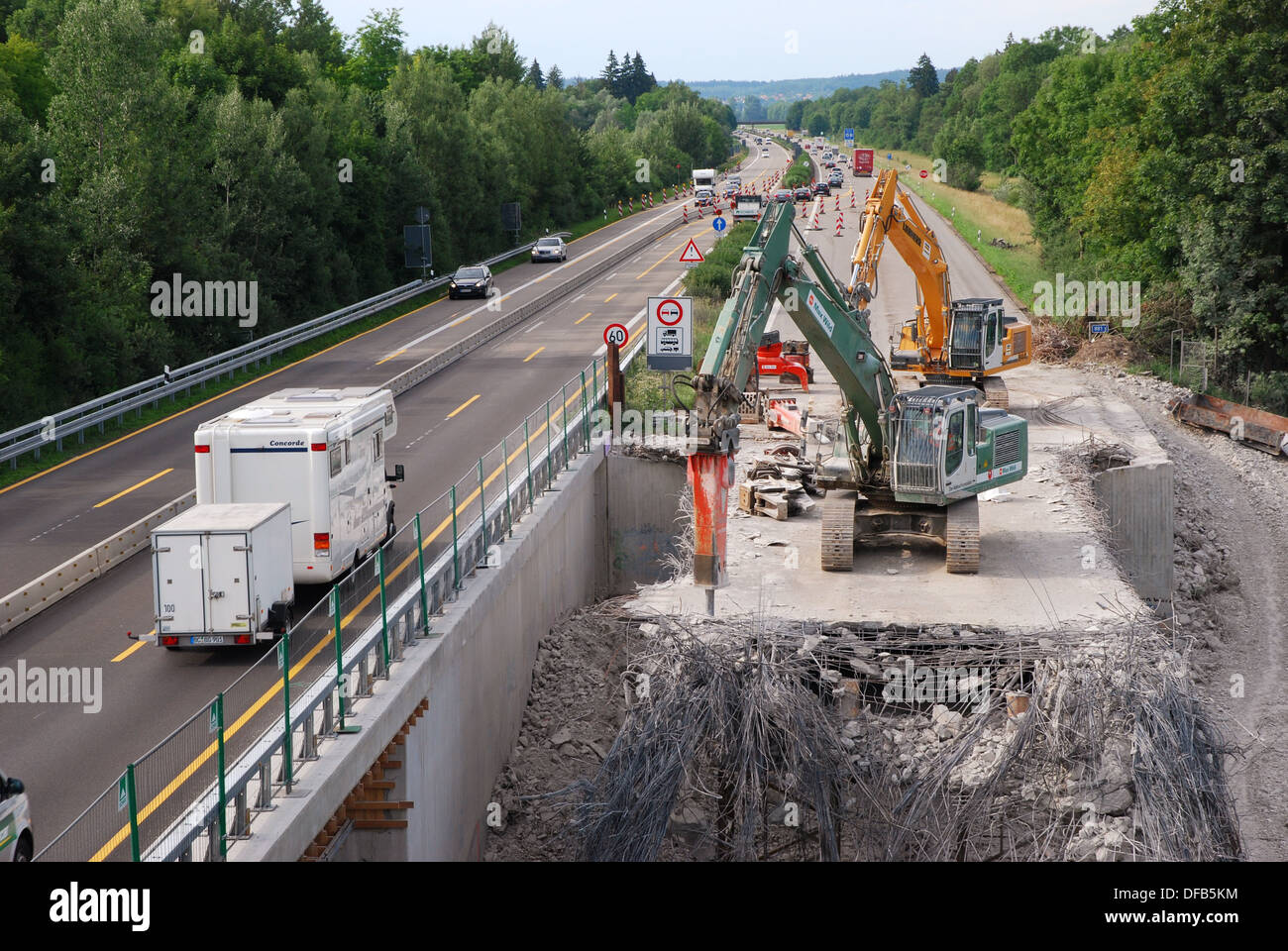 Abbruch Der Brücke Stockfotos und -bilder Kaufen - Alamy