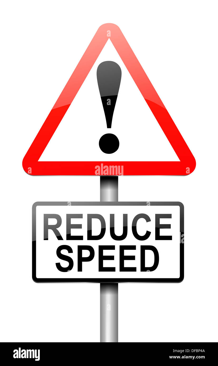 Geschwindigkeitszeichen reduzieren -Fotos und -Bildmaterial in hoher ...