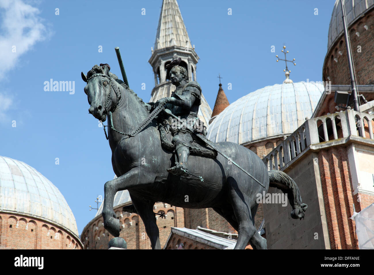 Padua Donatello Statue Gattamelata Stockfotos und -bilder Kaufen - Alamy