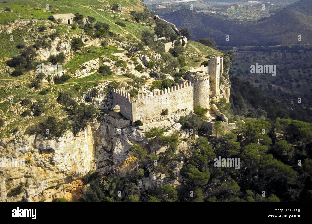 Santueri castle felanitx majorca balearic -Fotos und -Bildmaterial in ...